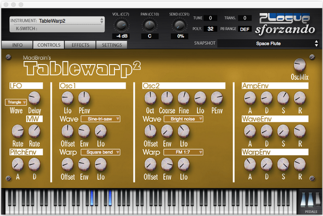 Plogue – Sforzando TableWarp2 VST Free Download - FLP FREE WORLD