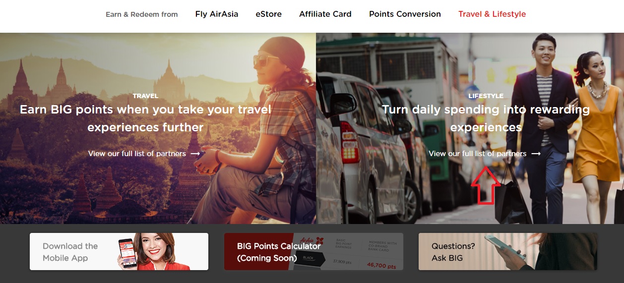 【Air Asia Big eShop】 推介电子商店 ，手把手教您赚积分！