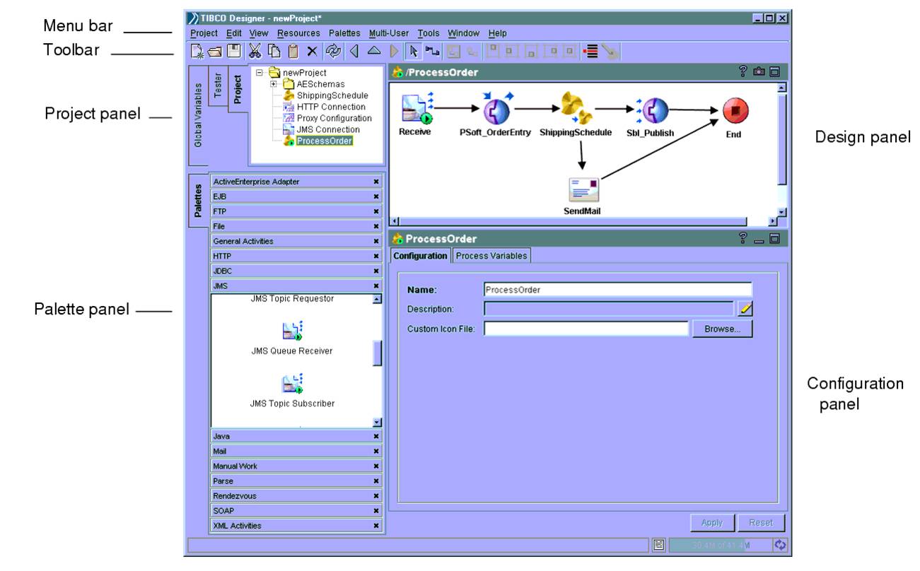 TibcoTraining: TIBCO Designer