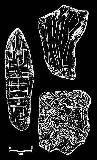 Archaeology of Portable Rock Art: Incised lines on stone material at ...
