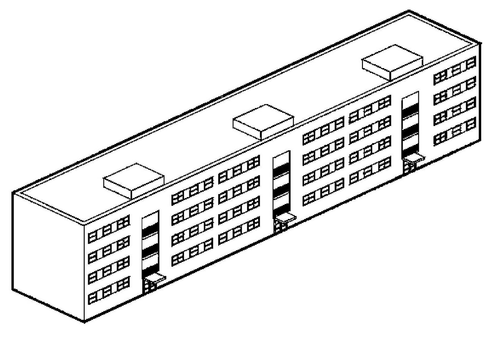 Almir e Suzana: Prédios Populares para Colorir