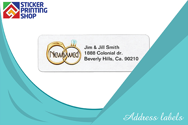 What is the importance of address labels and their quality in the market?