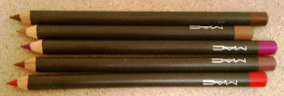 Product Monday: My Top Five MAC Lip Liners | FabEllis