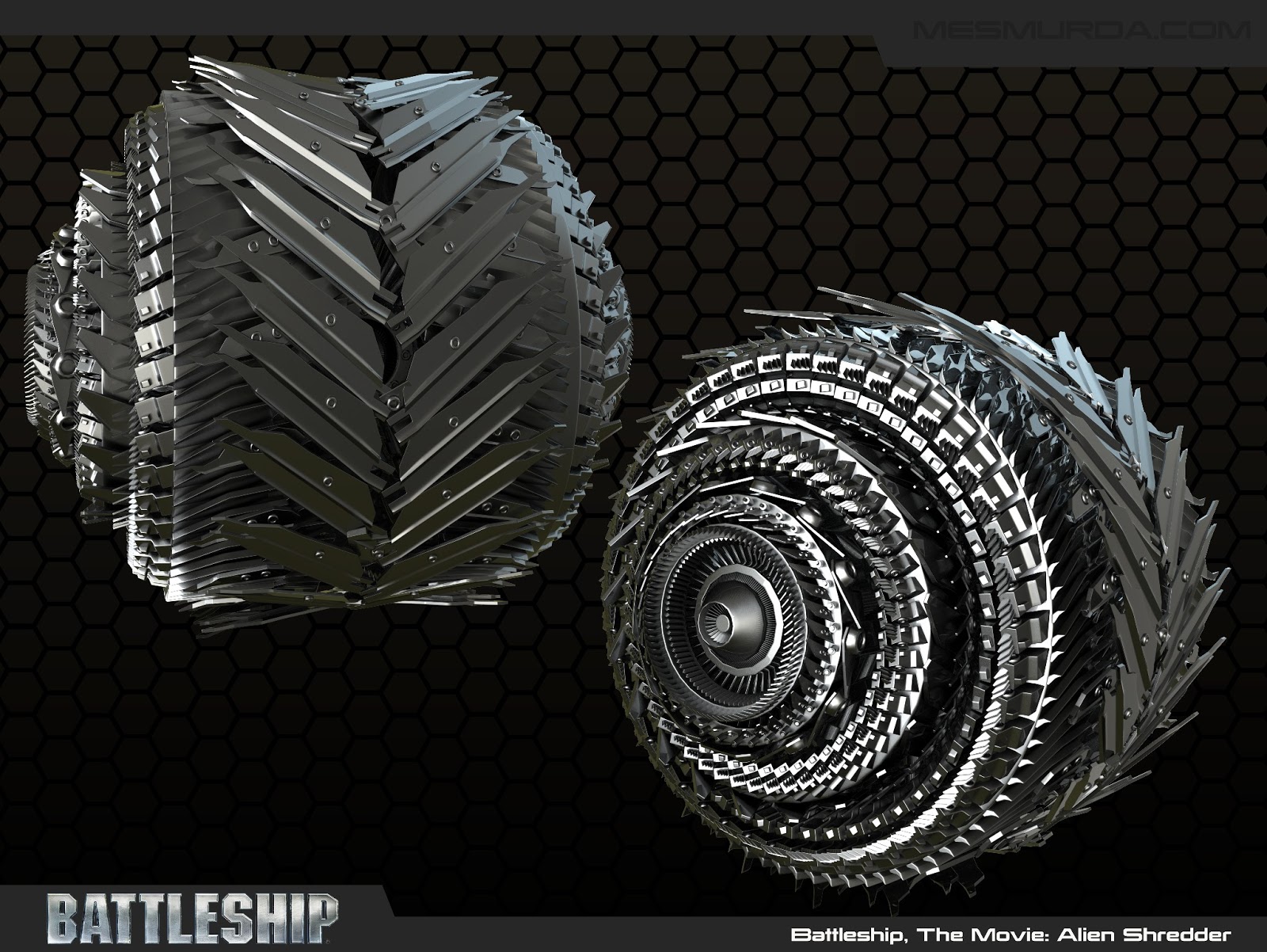 mesmurda: Shredder animation.