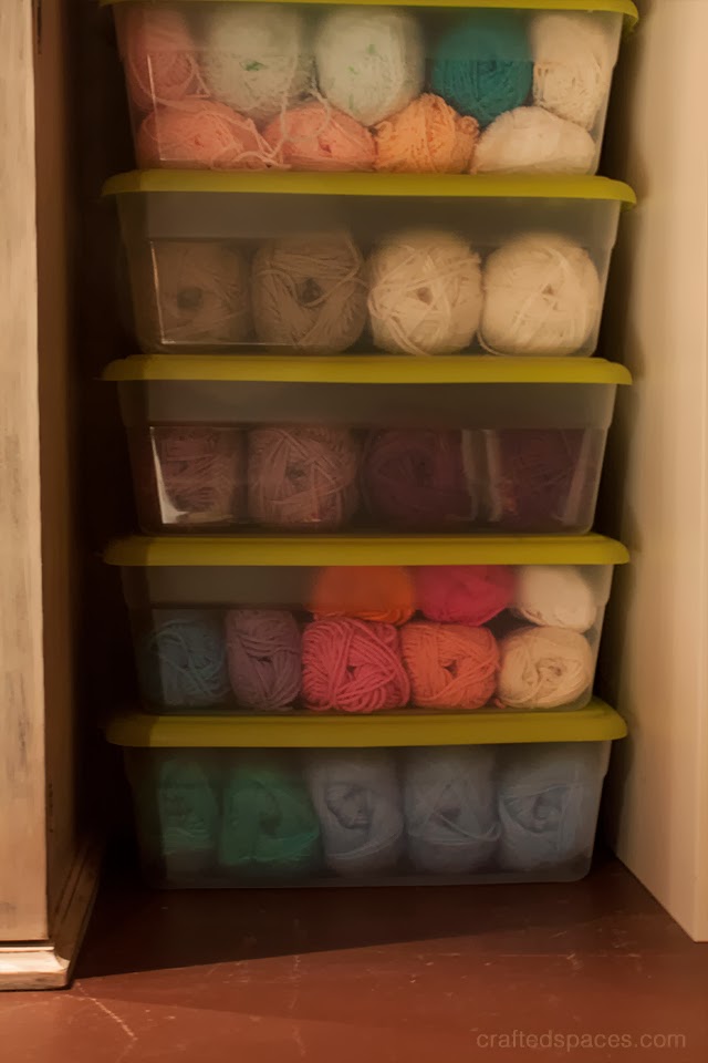 Crafted Spaces: Organizing Yarn
