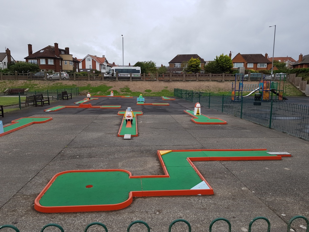 The Ham and Egger Files: Crazy Golf course at Fairhaven Lake in Lytham ...