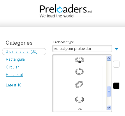 Preloader GIF Personalizados ~ Shaman's Blog