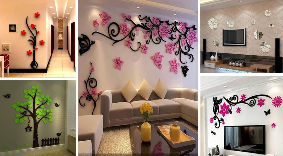 Decorate: 10 AMAZING 3D WALLPAPER STICKERS