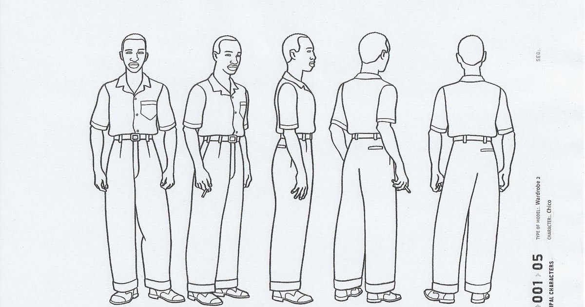 Living Lines Library: Chico & Rita (2010) - Model Sheets