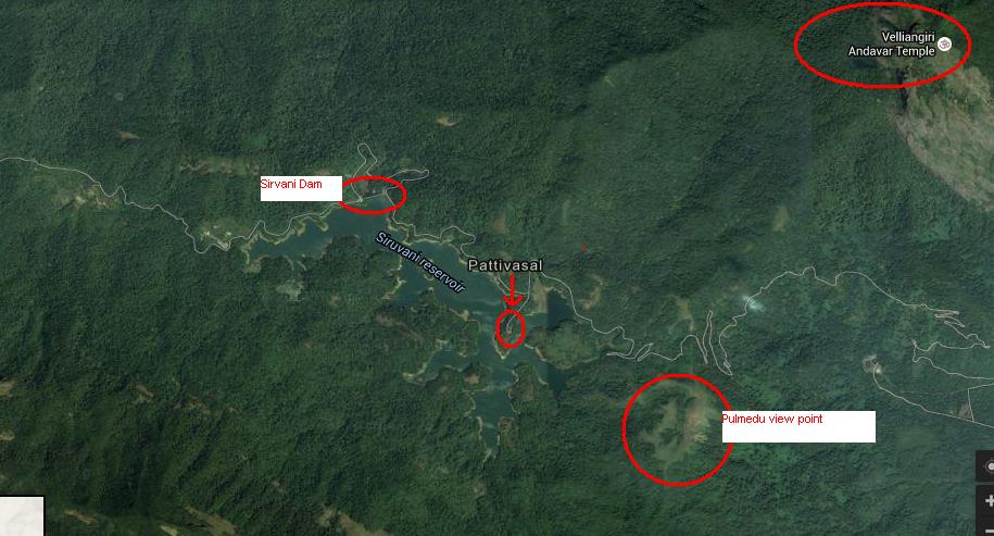 Exploring South India - Travel blog.....: Siruvani dam and Kalladikodan ...