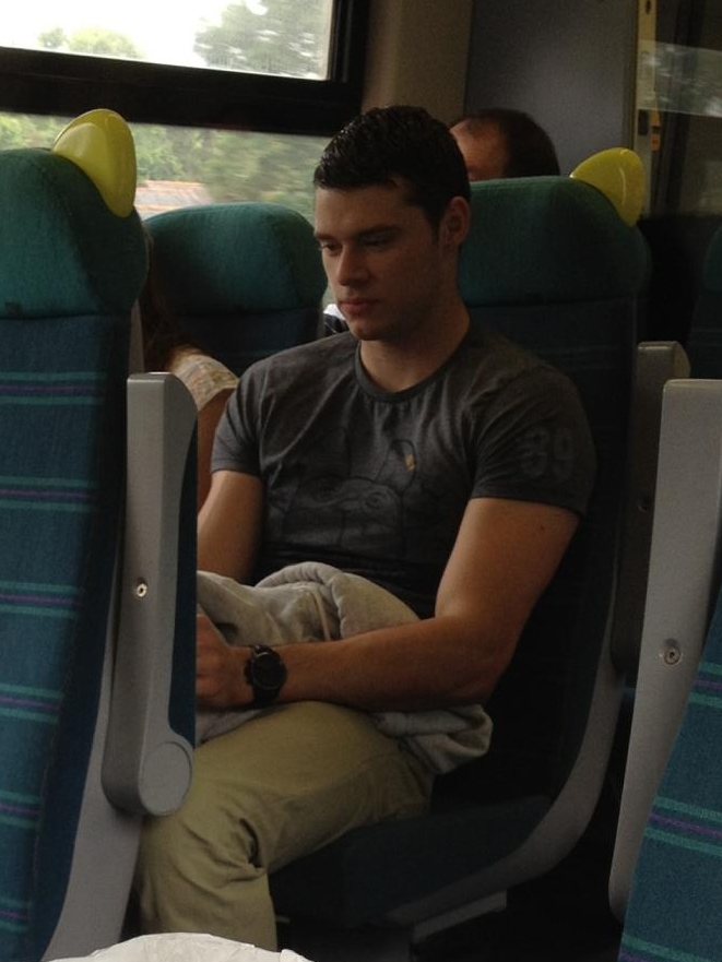 Cute Guys On Trains | Oh yes I am
