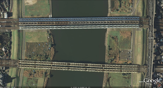 Bridge of the Week: Tokyo, Japan's Bridges: Arakawa Railway Bridges (1)