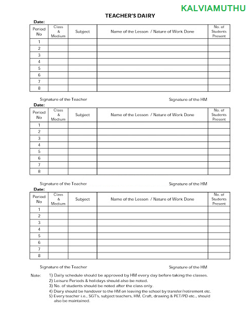 TEACHER S DIARY FORMAT teacher-s-diary-format