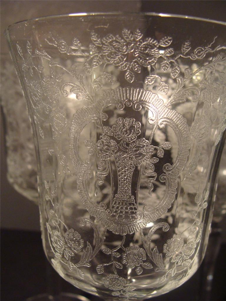 Luxury American Glass Before WWII: Is it Etched, Cut, or Engraved? One ...