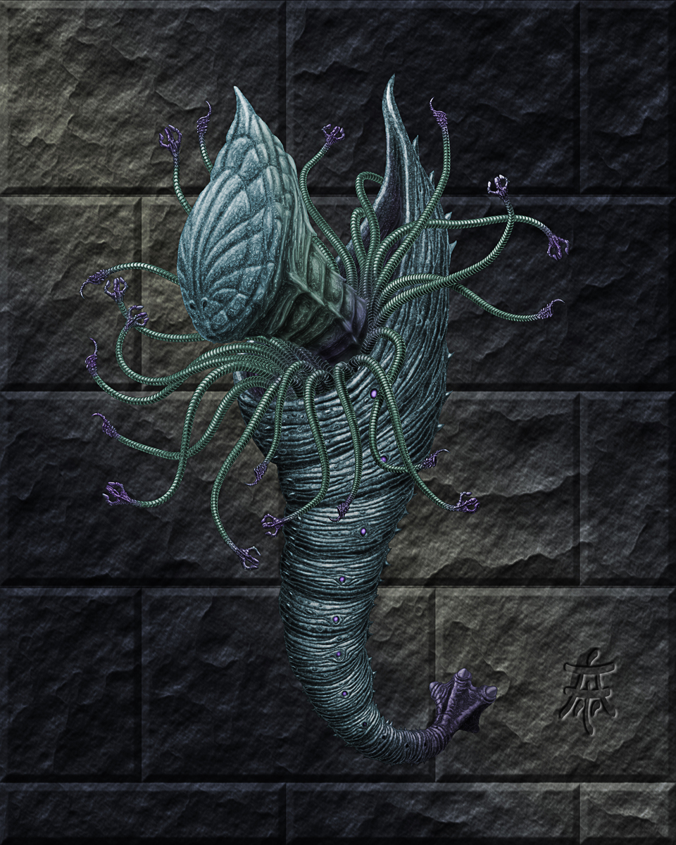 My Vain Doodles: Flying Polyp Study