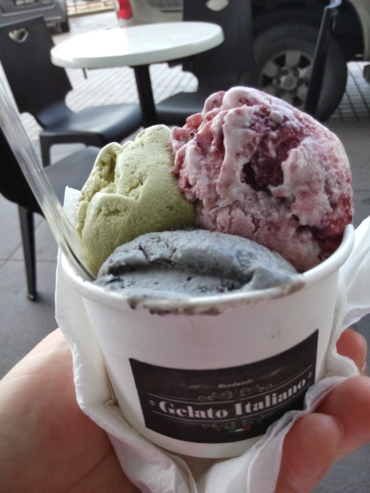 If I could write more...: Gelato Italiano, ST3 Shopping Mall