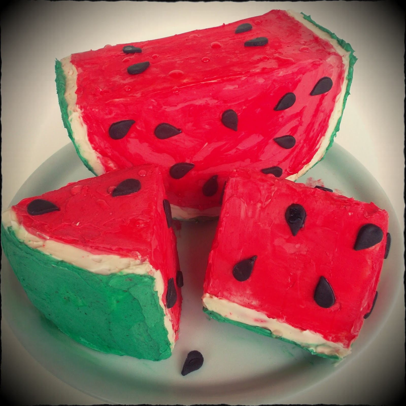 LAS TARTAS DE ELENA: SANDÍA y RECETA DE CREMA DE MANTEQUILLA CON THERMOMIX