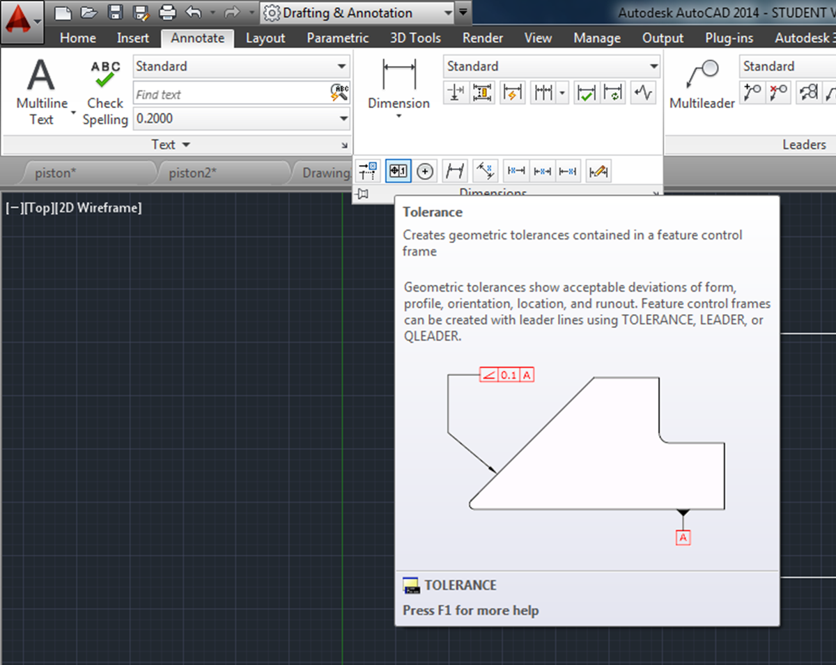 ENGR 1304: Tolerances in CAD
