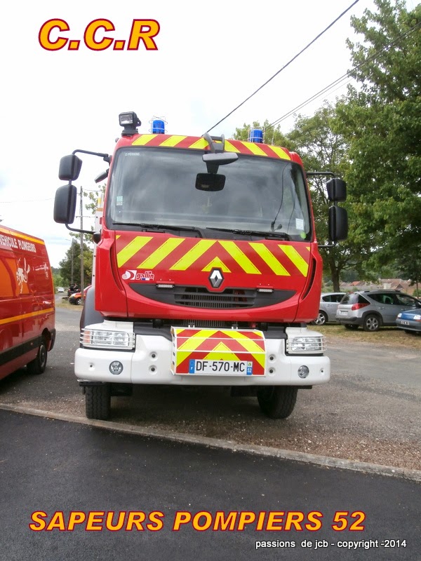 SAPEURS POMPIERS DE CHAUMONT: LES C.C.R ARRIVENT AU SDIS 52 - 2014