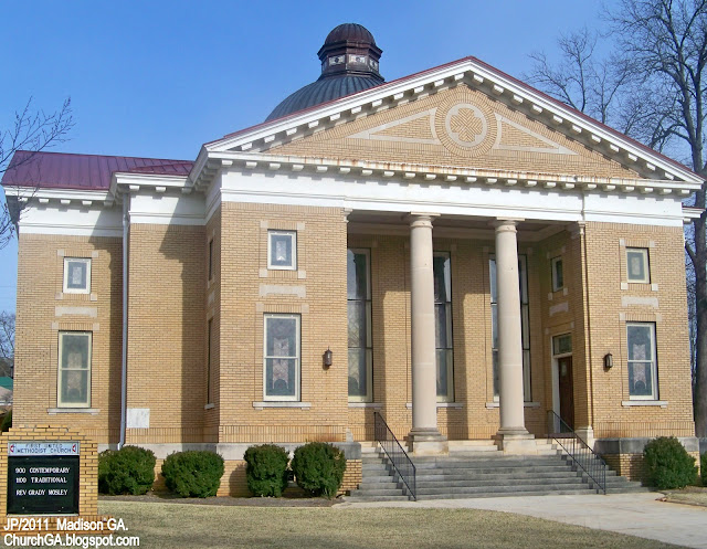 Churchs Religion GA.FL.AL.CHURCH First Baptist Catholic Methodist ...