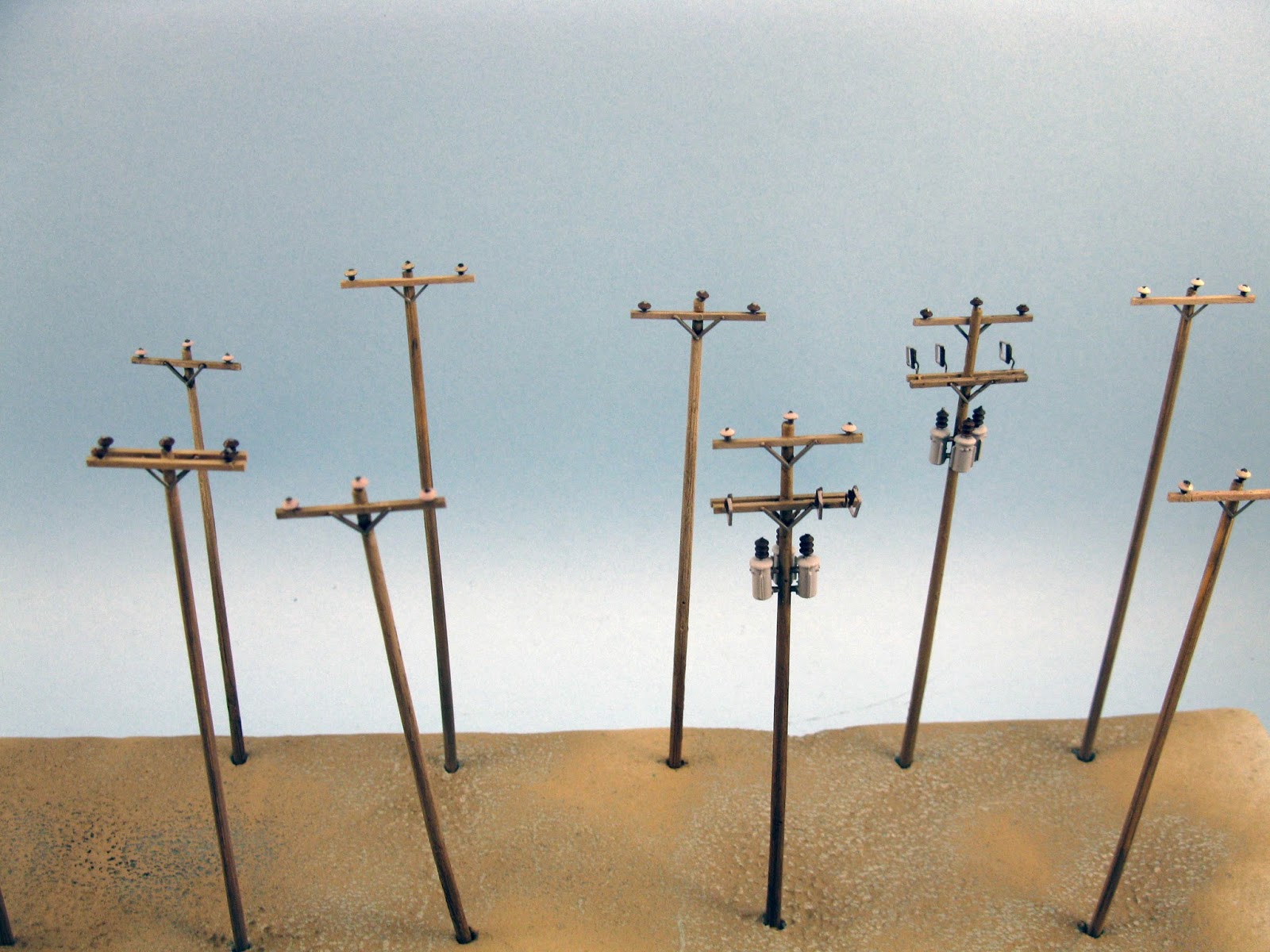 Hedley Junction: Utility Poles Done