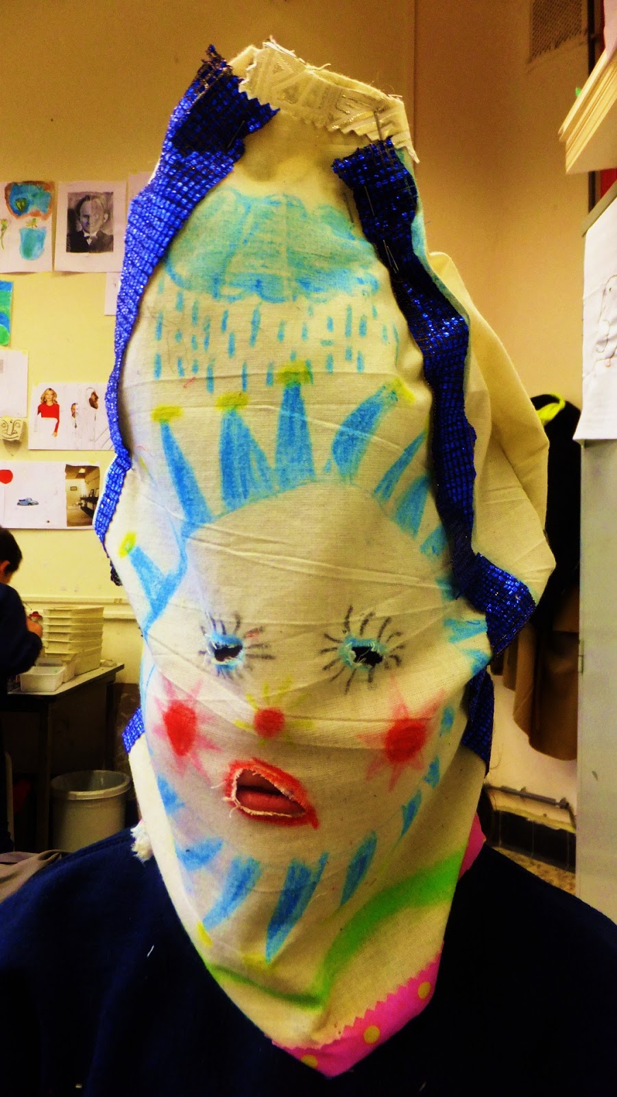 *In het atelier: Maskers