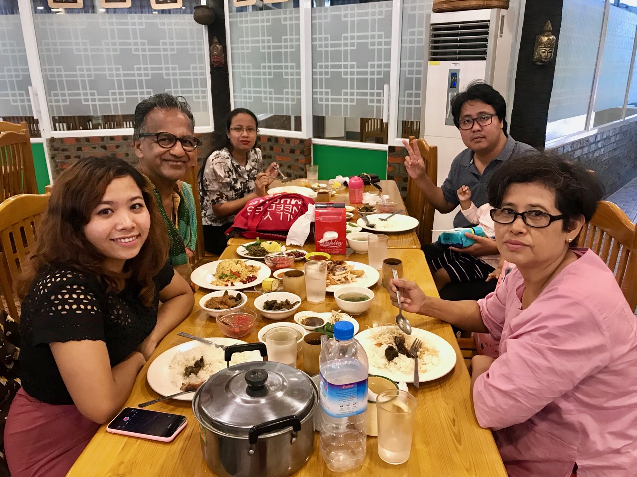 The Physician Anthropologist: A TRADITIONAL MYANMAR MEAL.. ENJOYED IN ...