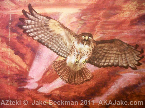 Daily Painters of Arizona: AZteki by Jake Beckman