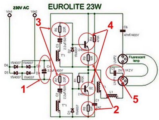 Baru 28+ Skema Lampu Led Philips, Skema Elektronika