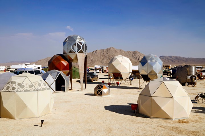 This is Black Rock City: 3/ The Golden Rebars Awards 1/ Metal Pods Village