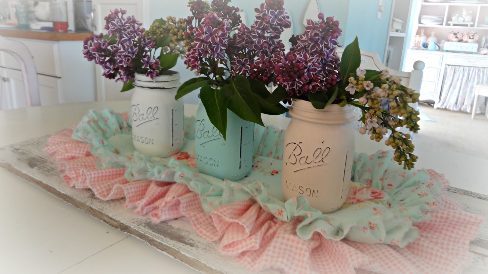 For the love of white: Charming Ruffles