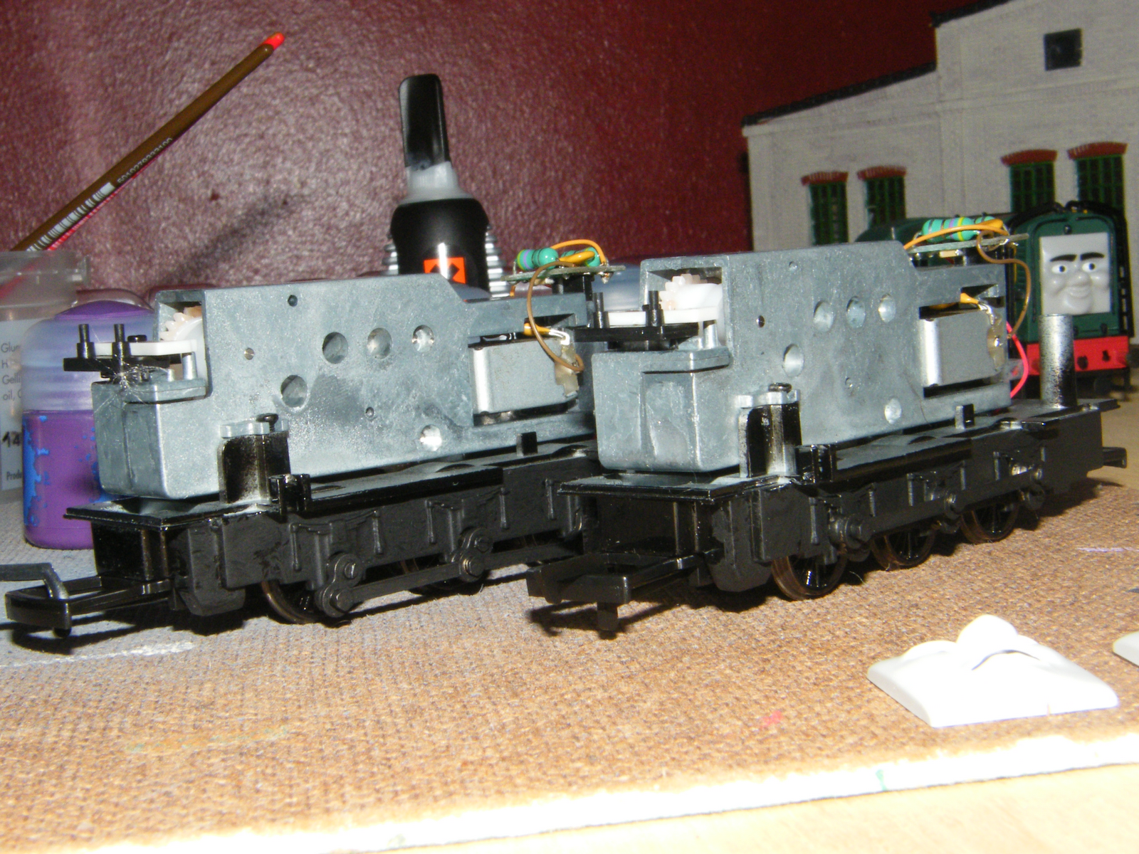 The World of Thomas The Tank Engine Modelling: Splatter & Dodge - Ready ...
