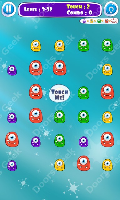 Monster Blast! Expert Level 3-32 Solution ~ Doors Geek