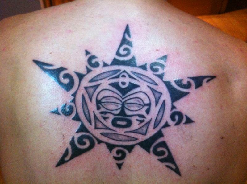 Josué Tattoos: Sol Maori
