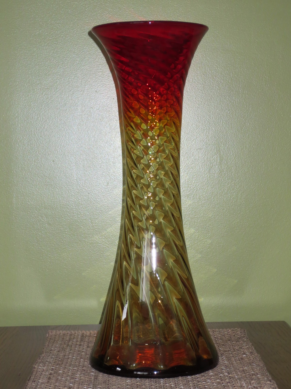 Heart of Glass - Blenko Glass: Blenko vase