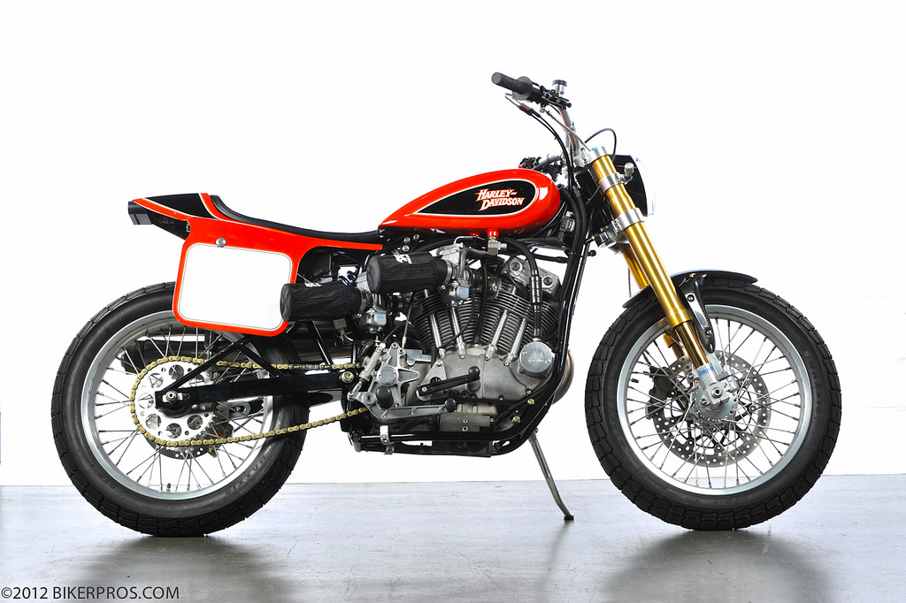 Racing Cafè: Harley "Tracker" by Steve Bender
