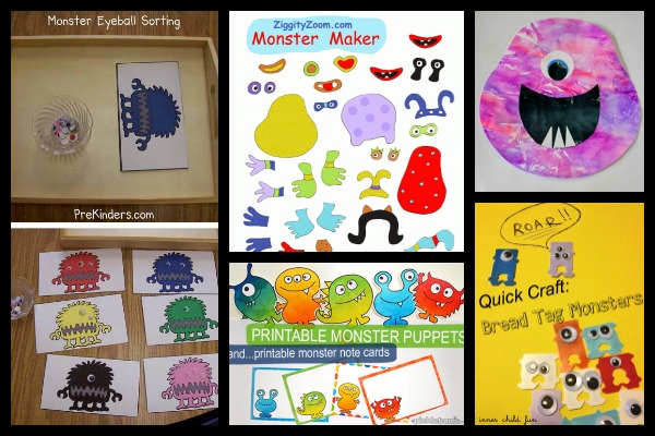 25 Monster Activities for Kids - Do Play Learn