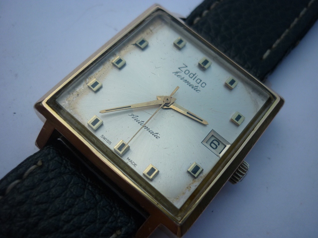 JAM BAHARI : vintage watch collection: Vintage Zodiac Square (SOLD)