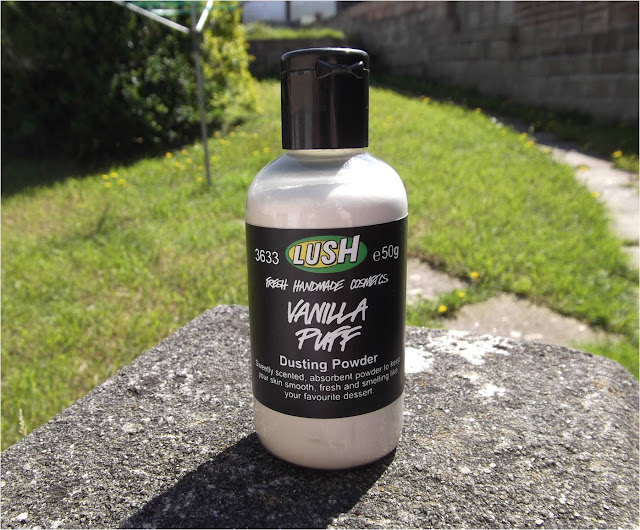 Freckled Elle: Lush Vanilla Puff Dusting Powder