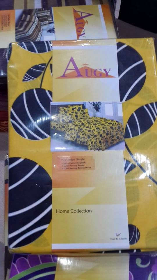 Cadar Asmida: SET CADAR QUEEN + COMFORTER AUGY