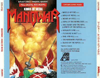 Metal Band Wallpapers: Manowar - Kings Of Metal (1988)