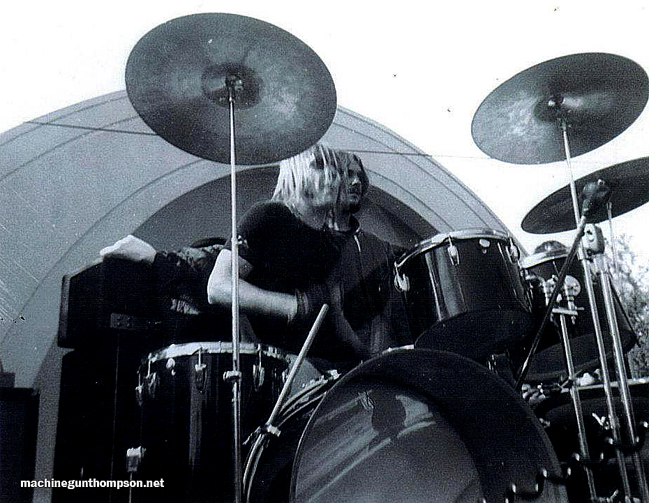 MACHINEGUN THOMPSON MC5: MACHINEGUN'S DRUMMING TIPS AND MC5 HISTORY