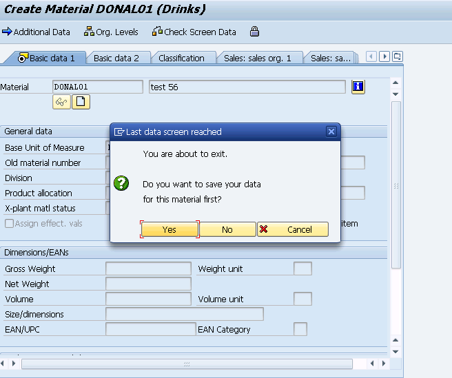 Uploading the Master records(MM01) to SAP System using Call Transaction method ( Excel flat file)
