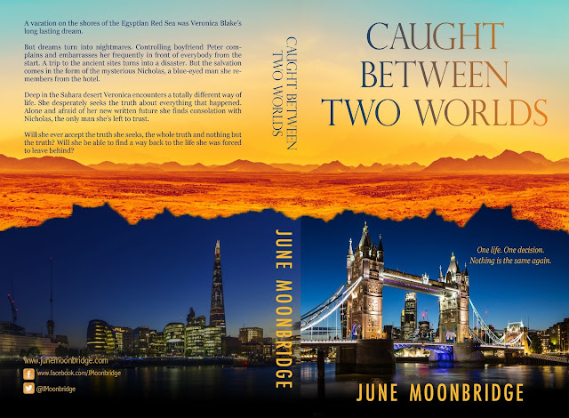 Dreams under the Moonbridge: Book Cover Reveal : Caught Between Two Worlds