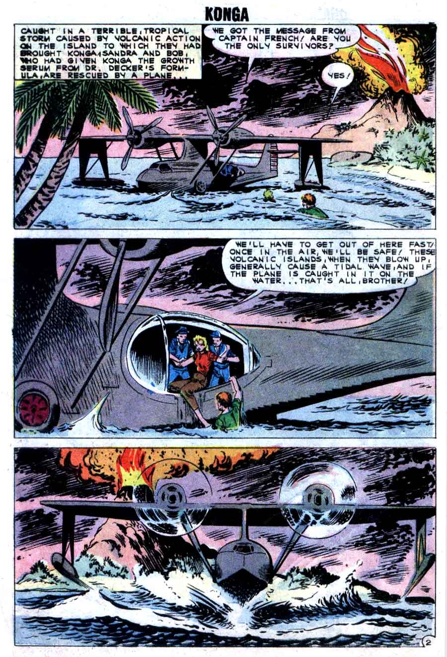 Konga #3 - Steve Ditko art - Pencil Ink