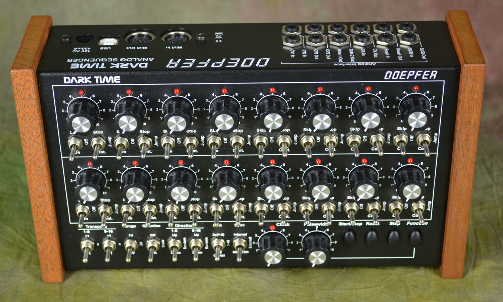 MATRIXSYNTH: Doepfer Dark Time Analog Step Sequencer Synthesizer C/V ...