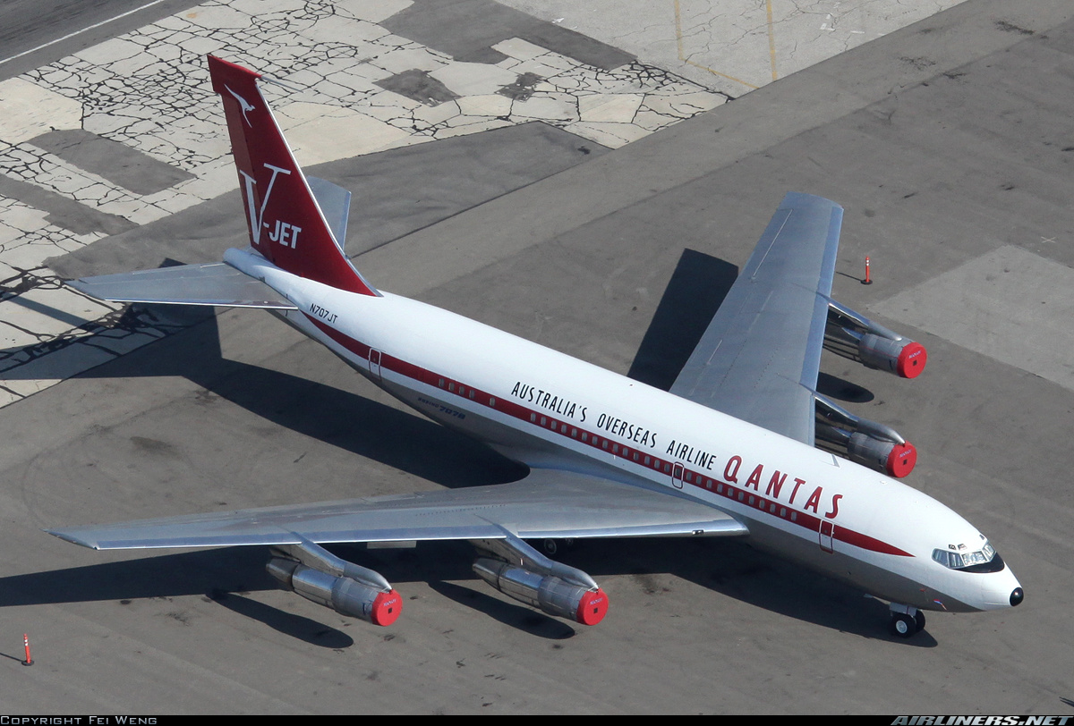 Cultura Aeronáutica: N707JT: O Boeing 707 do John Travolta