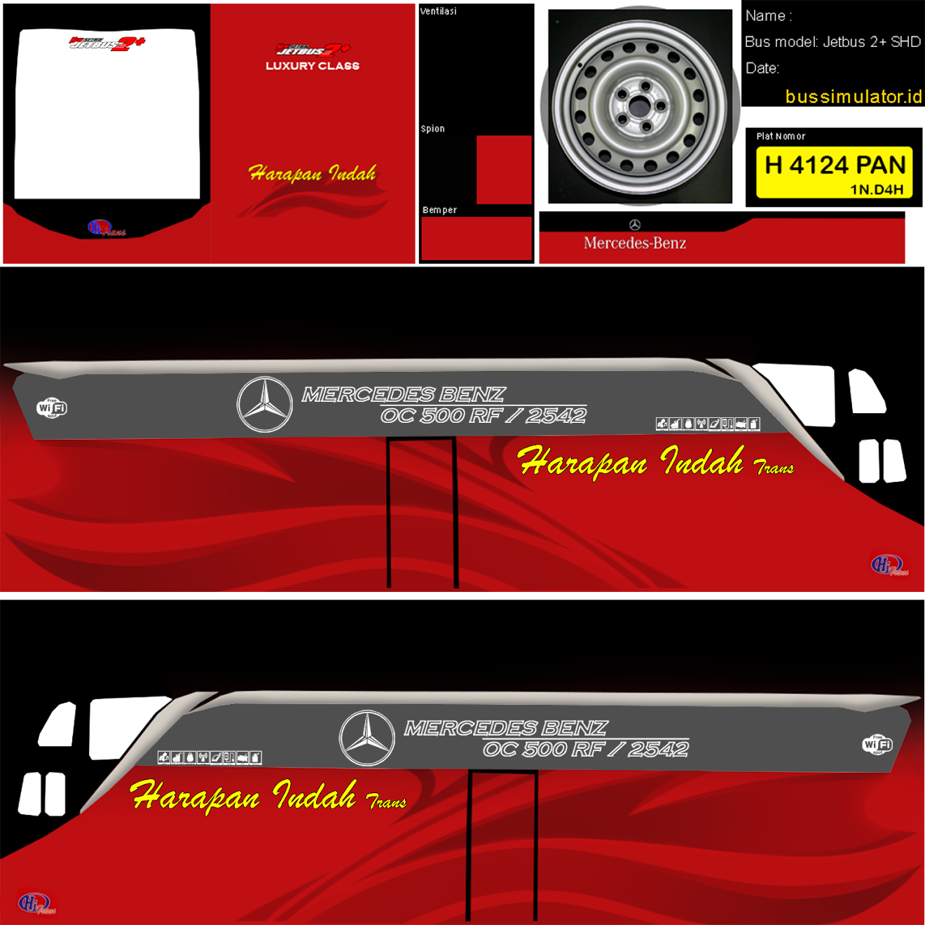 rosalia indah jetbus-hd