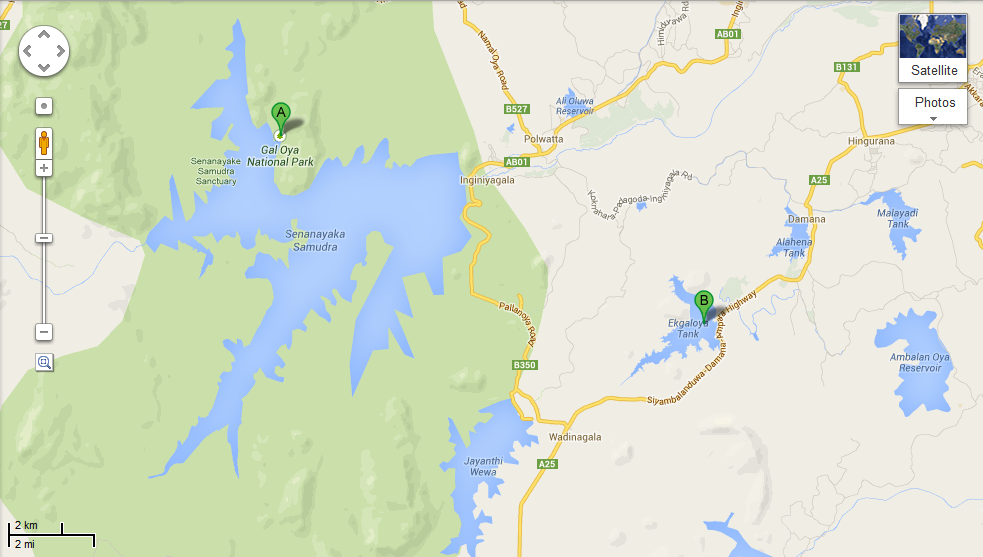 Destination X: Ekgal Oya Camping