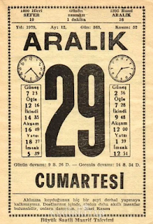 Ritim..: Eski Takvim Yaprakları